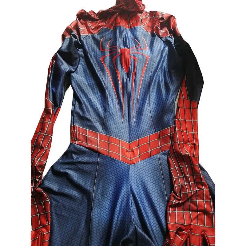Bata Mga TASM 2 Spiderman Cosplay Costume Ang Amazing Erhero Zentai ...