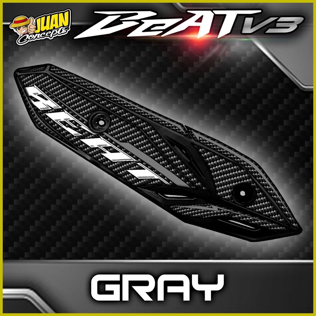 ۩ Honda Beat Heatguard V3 Decals Sticker (Honeycomb Design) | Shopee ...