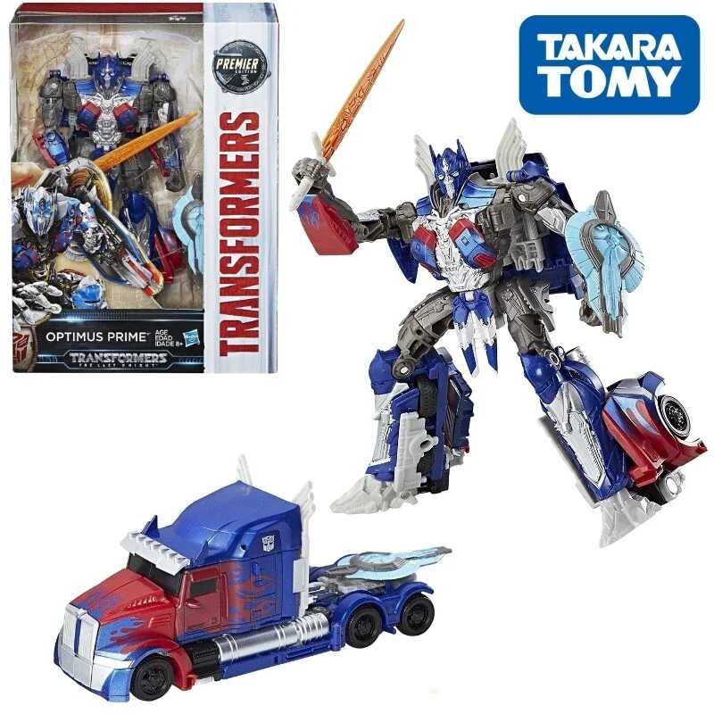 In Stock Movie 5 US Version TLK V Class Optimus Prime Action Animation ...