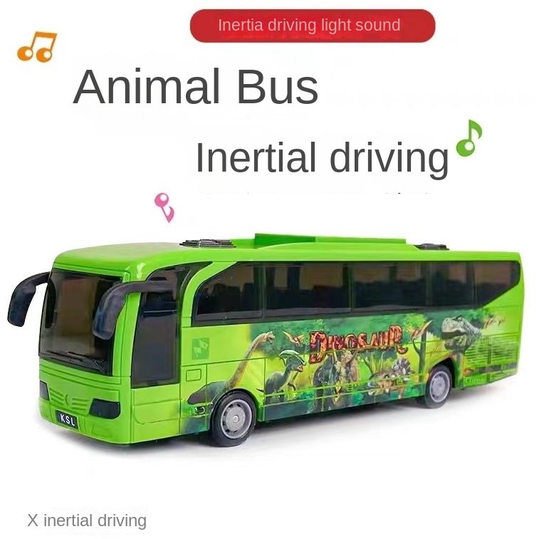 Inertial School Bus Dinosaur Bus Fire Truck Simulation SWAT Animal Bus ...