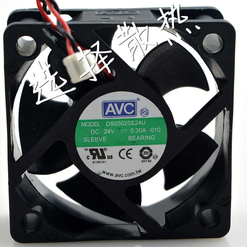 AVC Original 5Cm 5020 24V 0.30A Ds05020s24u Two-Wire Inverter Cooling ...