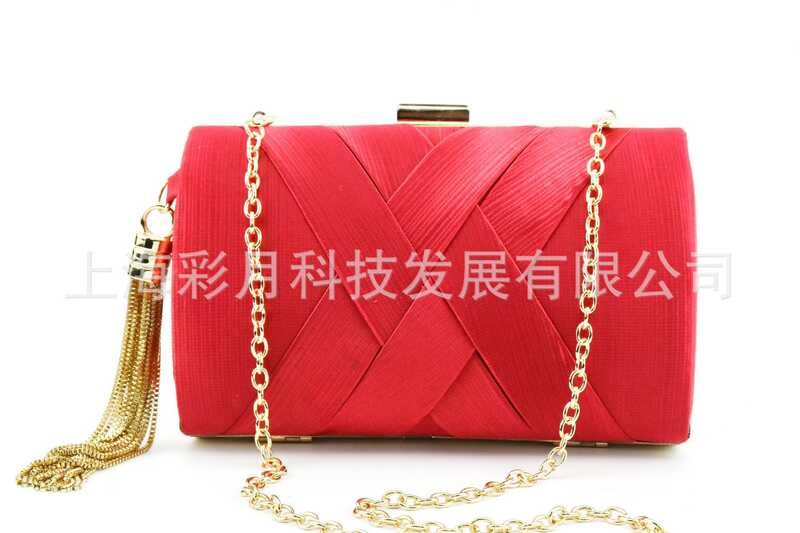 Ang kulay buwan Maganda Imitasyon Silk Weaving Pattern tassel Chain ...