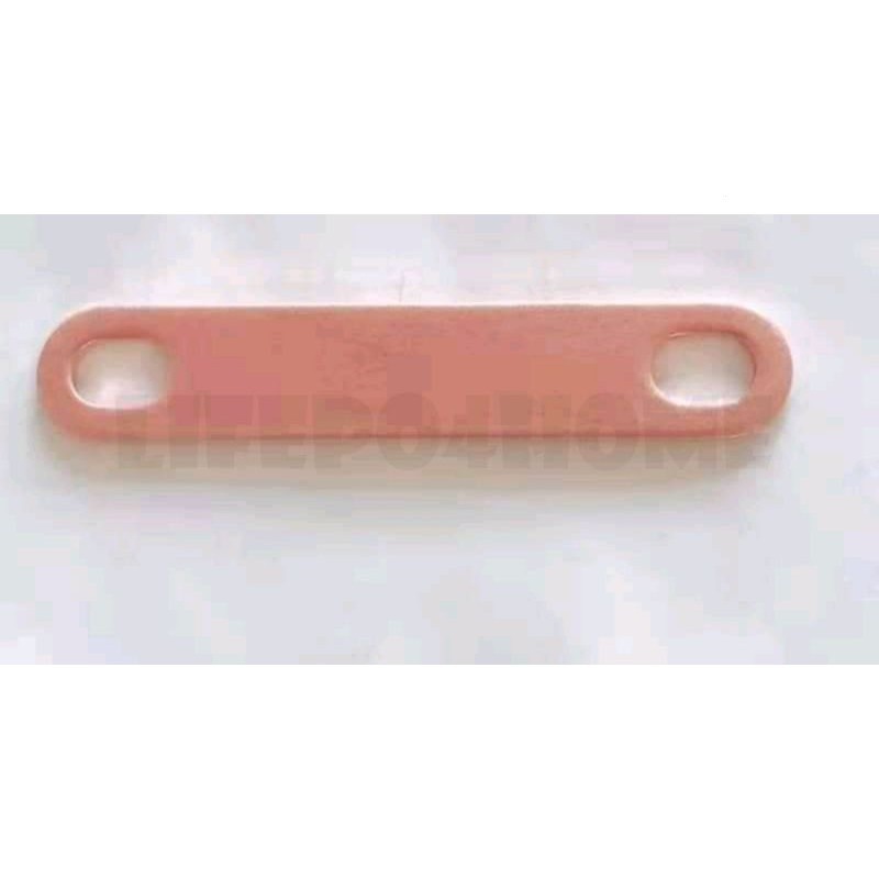 ☑️ COPPER Busbar for lithium battery lifepo4 Lithium Ion 3.7V 3.2V LFP ...