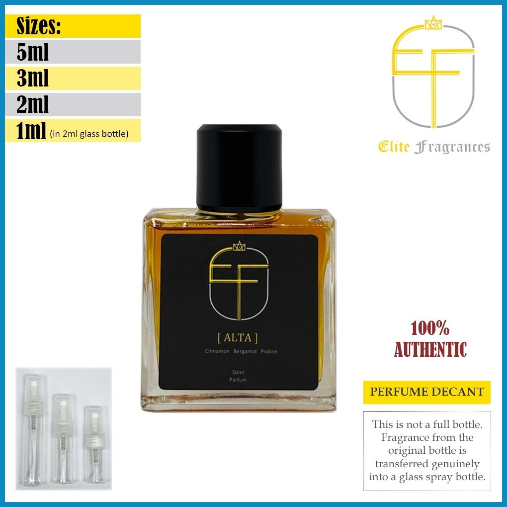 √ ☆ DECANT Elite Fragrances Alta Parfum (inspired by PDM Althair ...