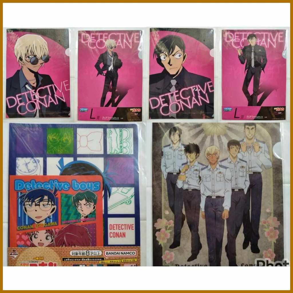 Detective Conan Clearfile (Official) | Shopee Philippines