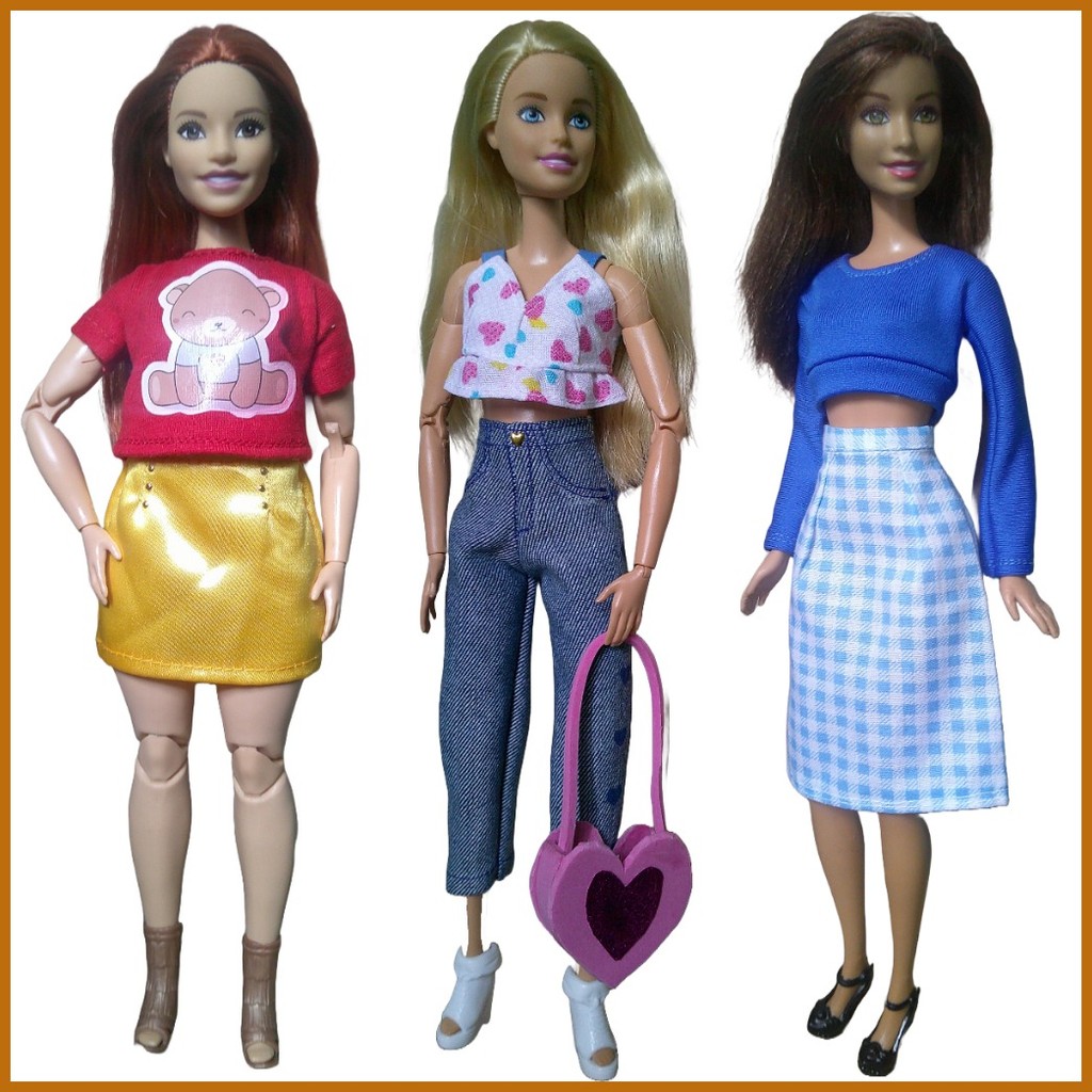 Set Clothes / Casual Outfit for Barbie 11 1/2