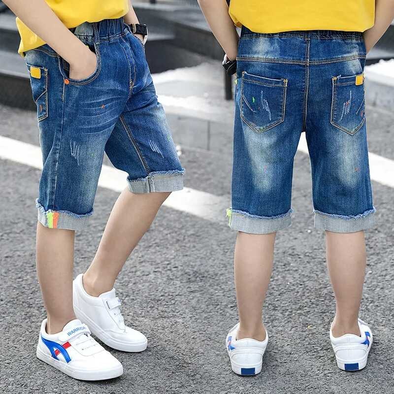 IENENS D Bata Boy S Jeans Shorts Pants Summer Kids Denim Damit Direa ...