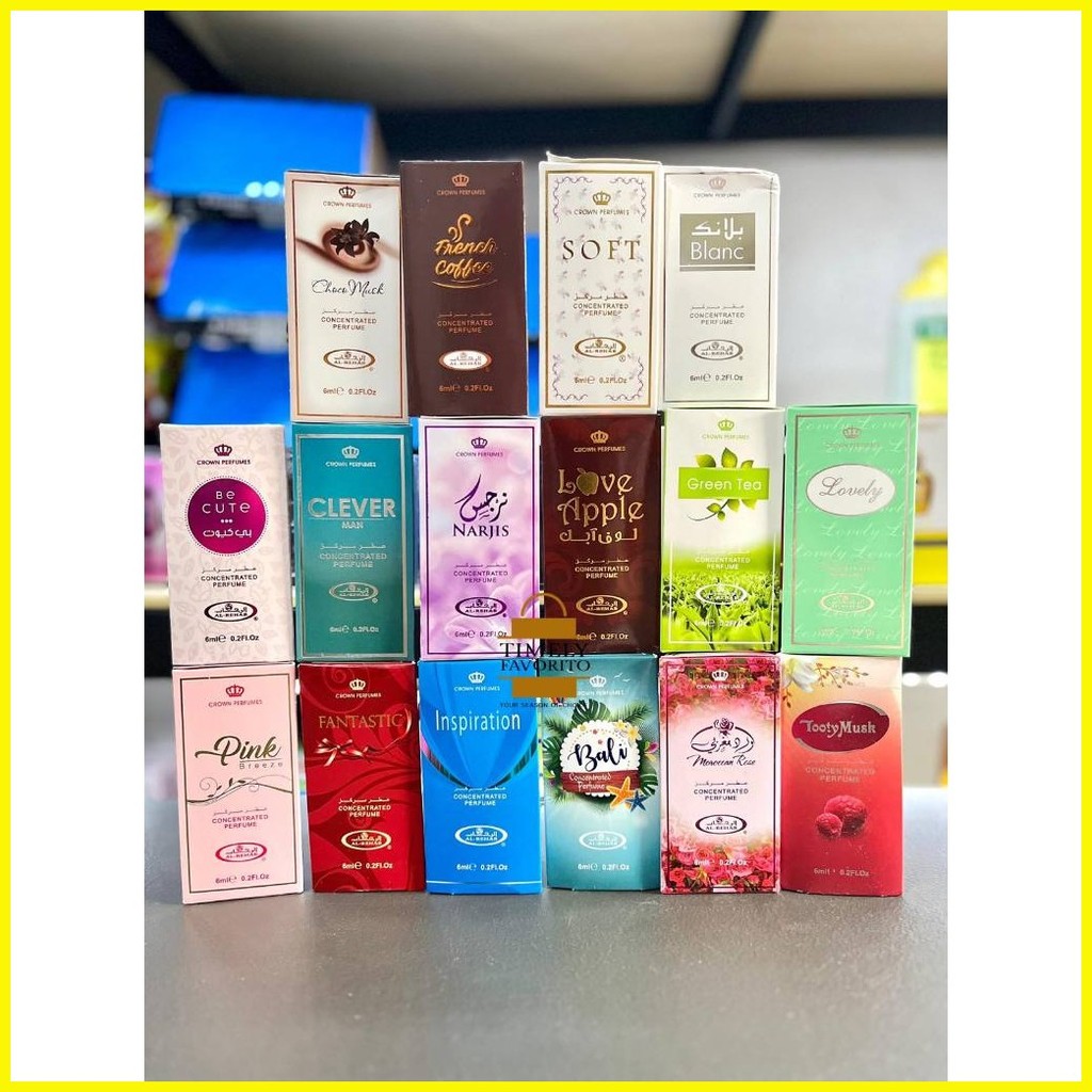 ∈ Al-Rehab Narjis/Blanc/Soft/Lovely/Green Tea/French Coffee/Choco Musk ...