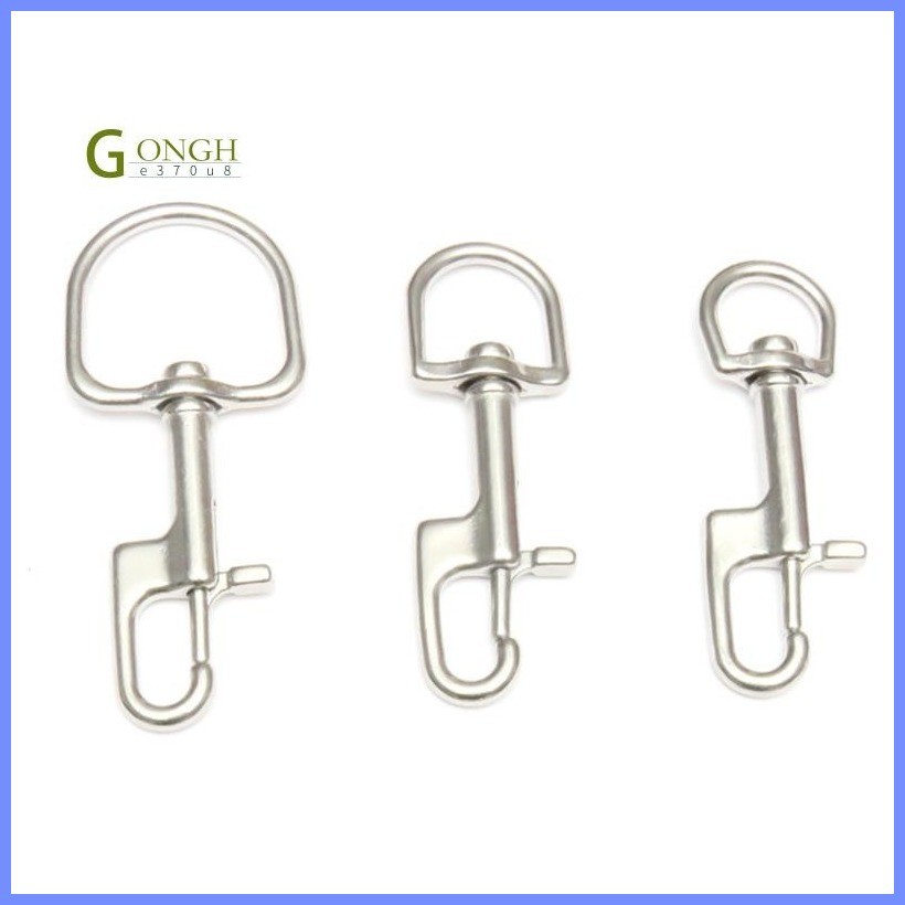 Stainless Steel Diving Bolt Snap Hook Scuba Diving Single Ended Hook ...