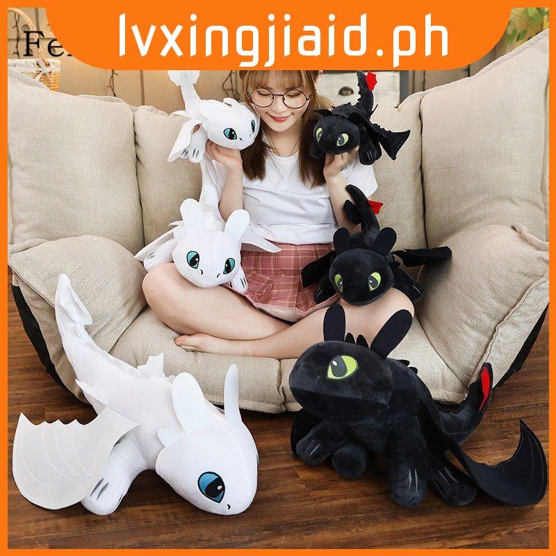 How to Train Your Dragon Toothless Stuffed Toy Night Fury Plush Doll ...