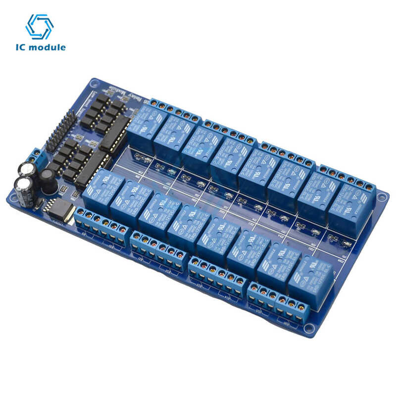 Module Control Lan Wan Network Web Server Port 16 Channel Relay Is Ethernet Controller Board ...