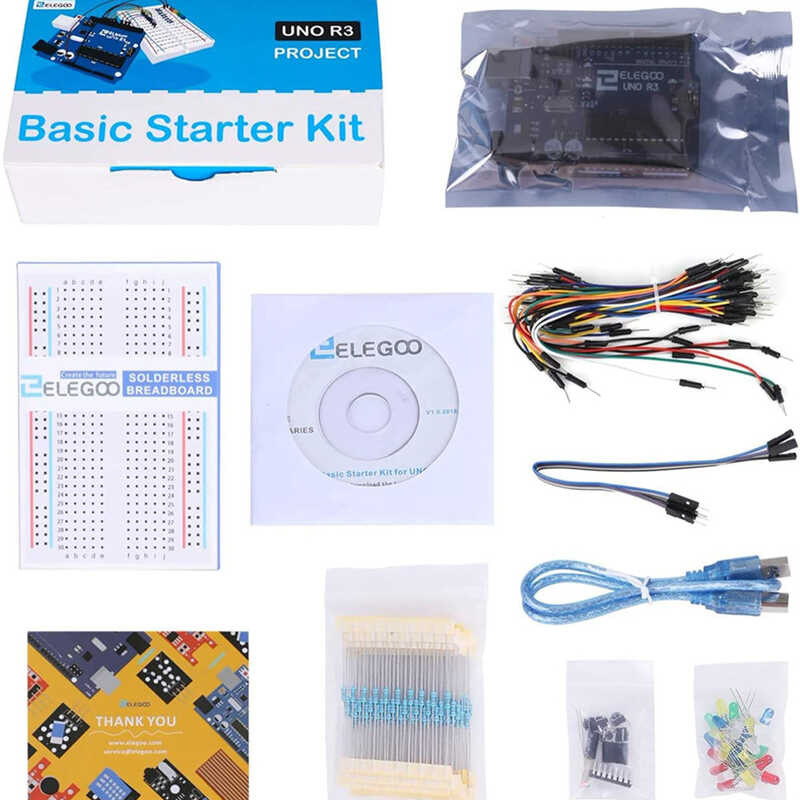Project EO Basic Starter Kit Tutorial and UNO R3 Compatible with Arduino IDE | Shopee Philippines