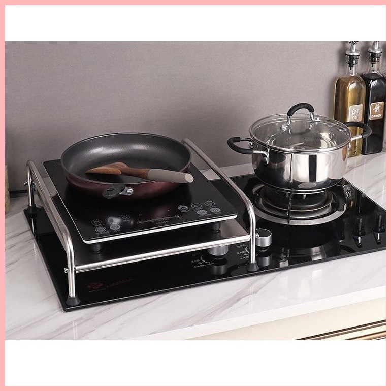COD Stainless steel induction cooker stand table gas stove cover ...