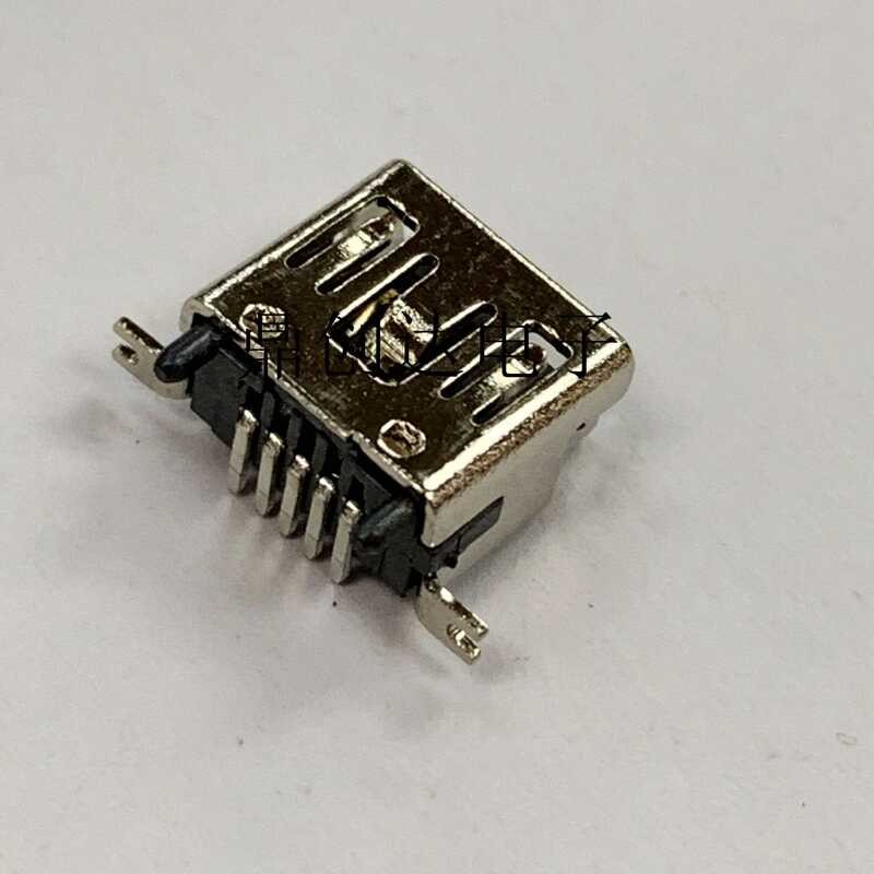 MINI USB trapezoidal vertical surface mount interface Mini USB female ...