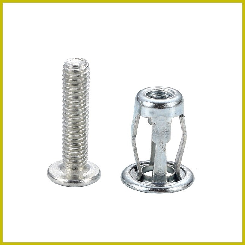 ∇ 30pcs/Pack M4/M8 Petal Shape Metal Nut/Petal Rivet/Rebits Screw/Screw ...