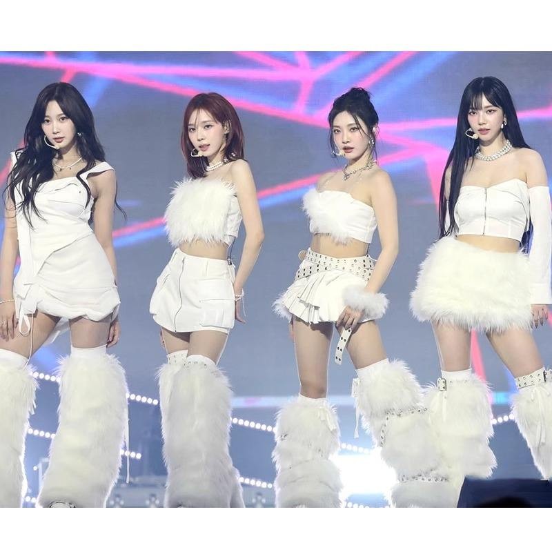 Kpop Girl Group Song Costume Liu Zhimin Aespa Same Performance Costume ...