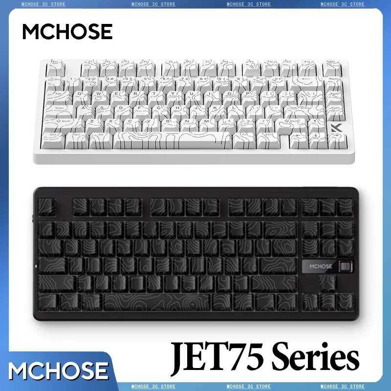 Jet ⭐ MCHOSE 75 Hall Effect Magnetic Switch Gaming Keyboard Topographic ...