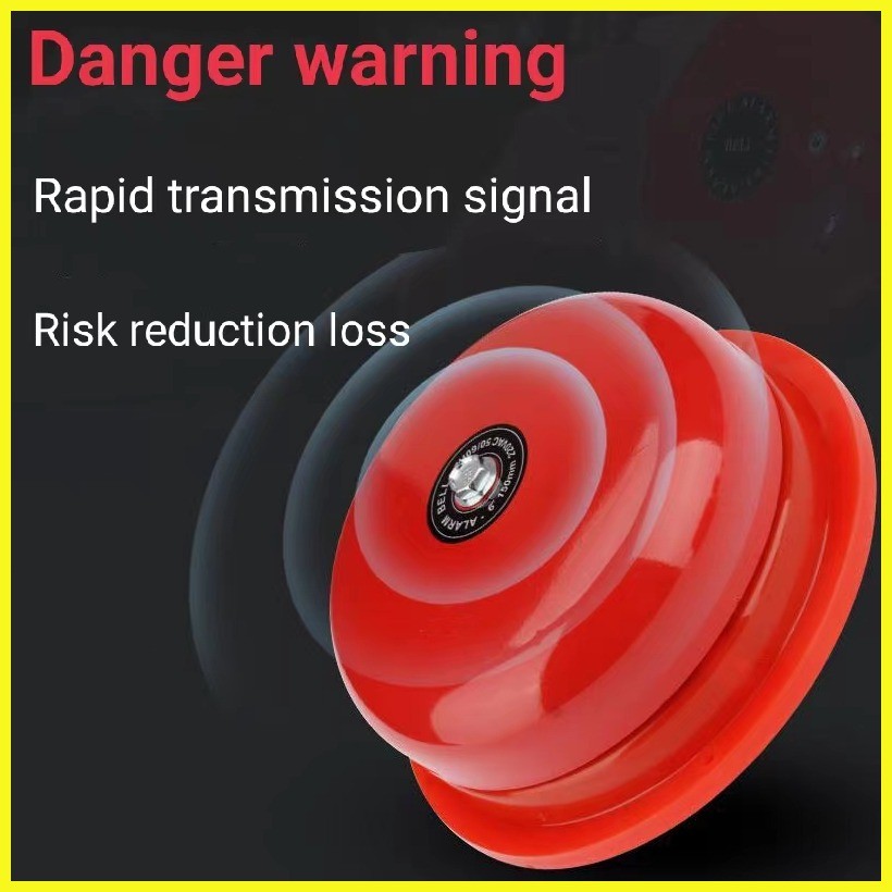 Uniono Fire Alarm Bell 4in 220V & Manual Call Point / Break Glass / Manual Push Pull Station ...