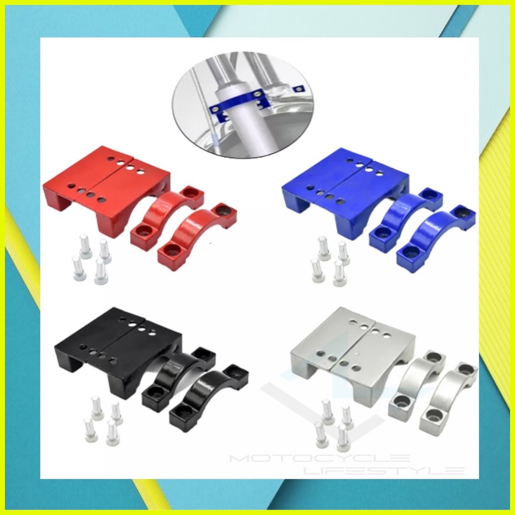 Universal Motorcycle Front Fender Clamp(Alloy) | Shopee Philippines