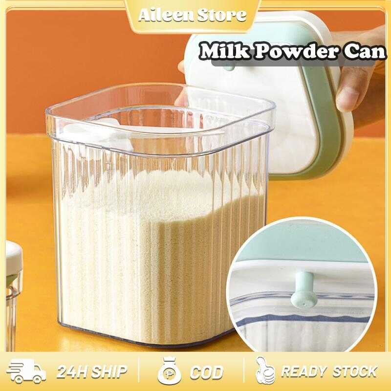 Pressed Milk Powder Can Sealed Portable Powder Container Multipurpose ...