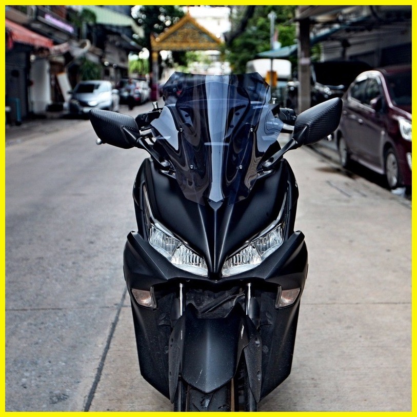 ♀ ⊙ Front Mask new Aerox 155 model XMAX, Shield Custom PNP new Aerox ...