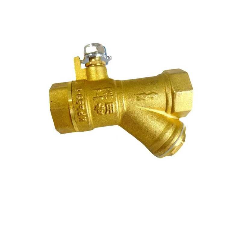 Yuhuan Brass Filter Ball Valve Air Conditioning Filter Y-Shaped Filter ...