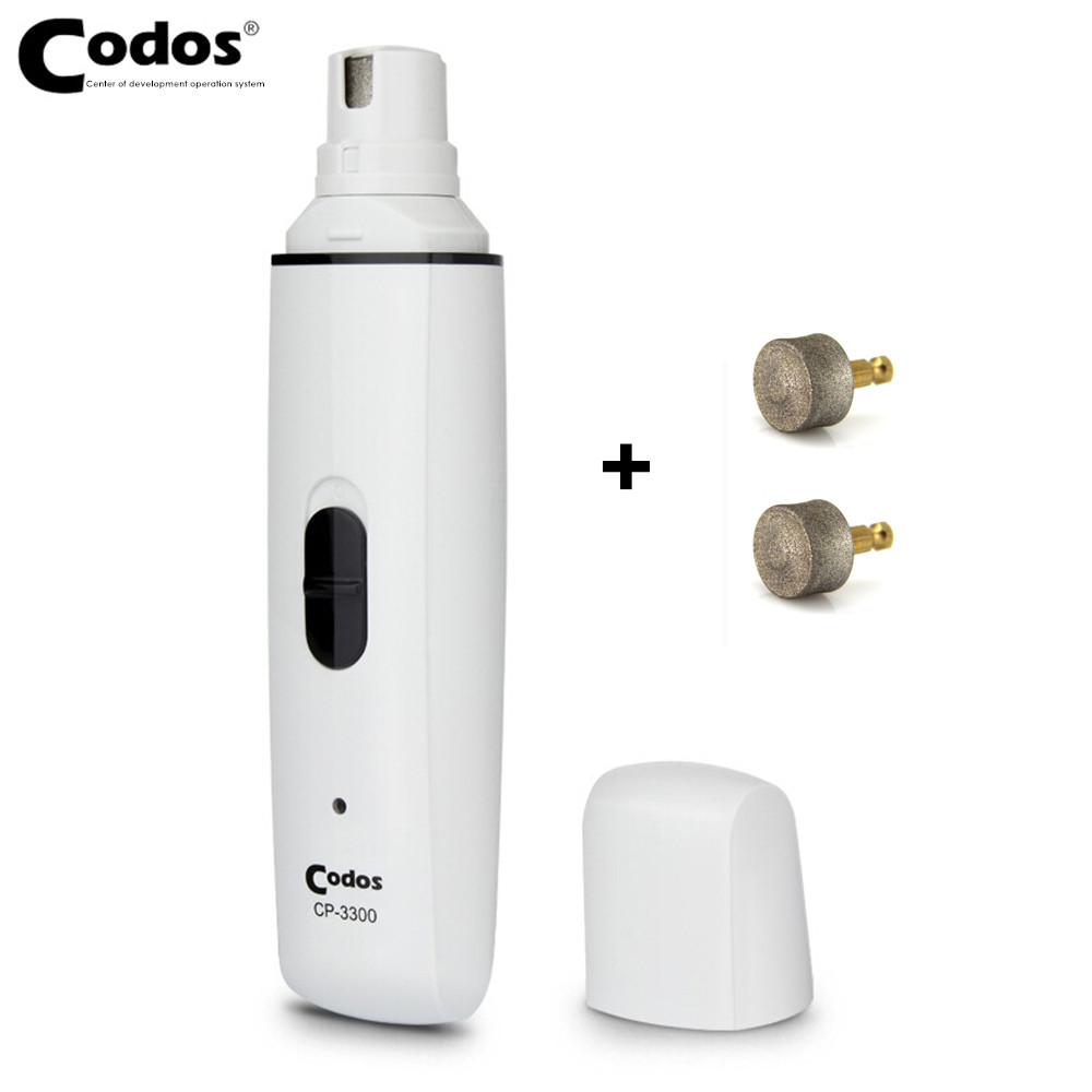 Codos Cp-3300 Professional Dog Clipper Rechargeable Electric Pet Cat Paw Nail Grinder Trimming ...