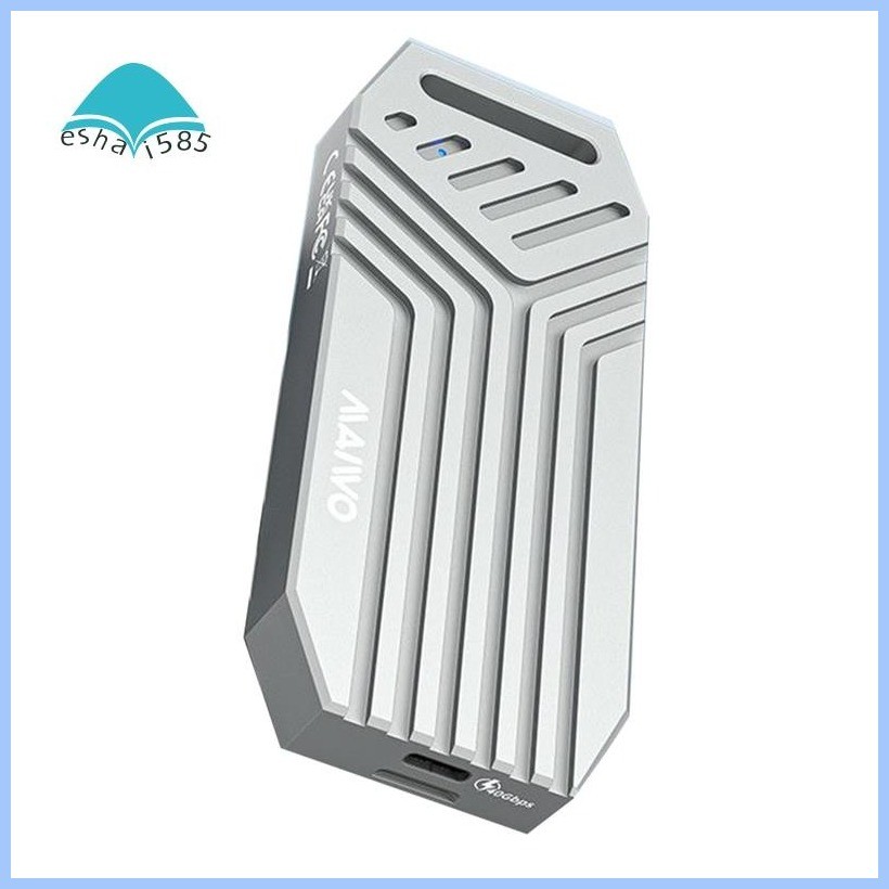 M2 NVMe SSD Enclosure USB4.0 40Gbps Solid State External Hard Drive ...