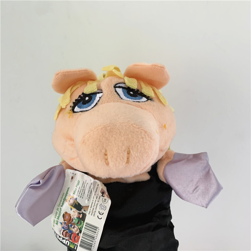 The Muppets Miss Piggy Muppet Hand Puppet Black Toys Dress Pig | Shopee ...