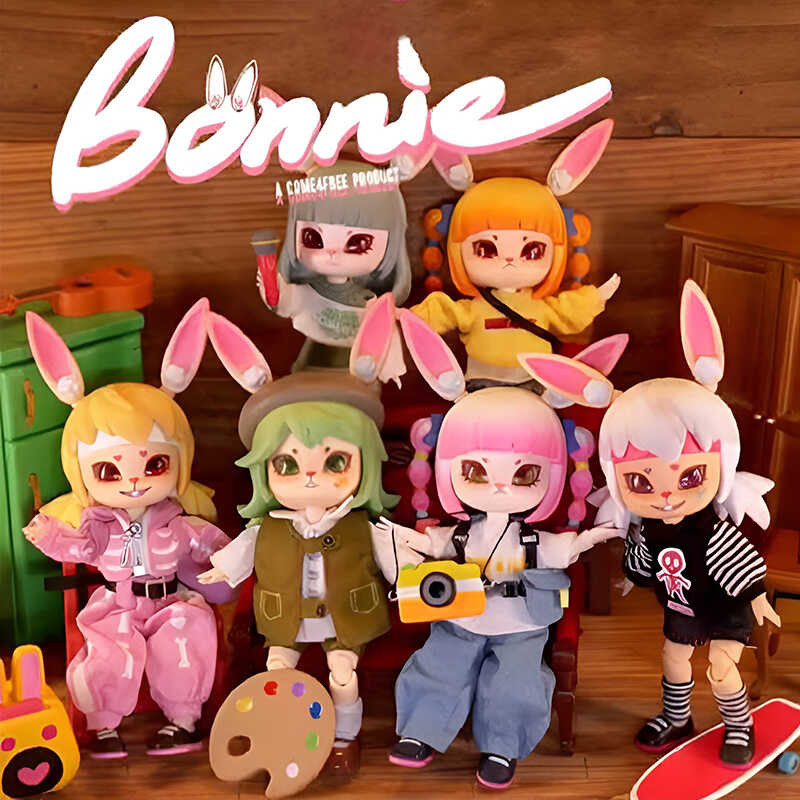 1A Bonnie The Journey Of Street BD Box Movable Joint Body Rabbit Cute ...