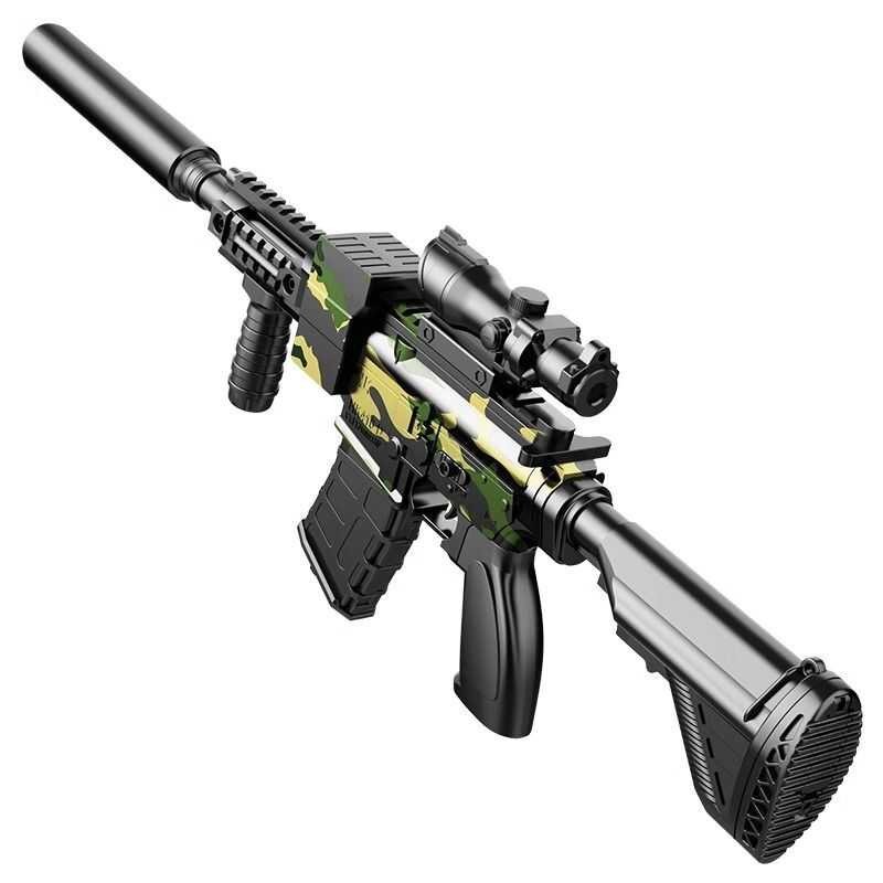 Children's Electric Continuous Firing Soft Bullet Gun Toy Gun M416 ...