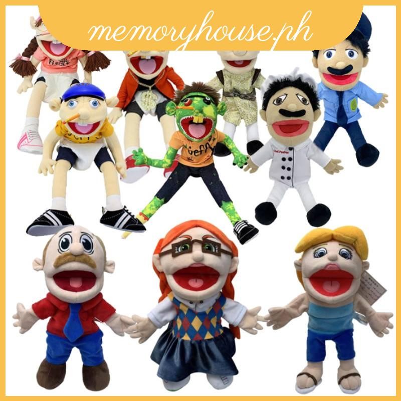 40-60cm 60cm Jeffy Puppet Doll Jeffy Hand Puppet Sml Jeffy Puppet ...