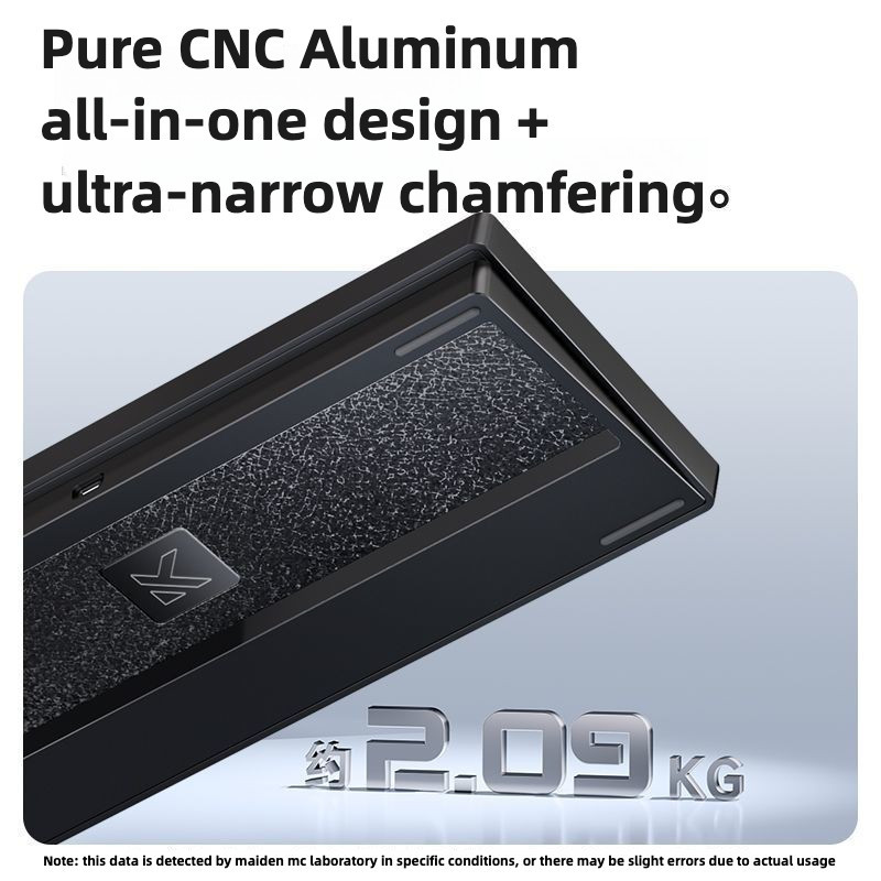 MCHOSE KX75 Three-mode Wireless 2.4g Bluetooth Mechanical Keyboard CNC ...