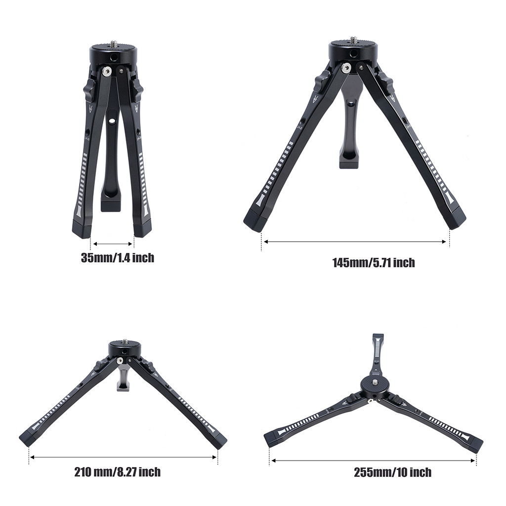 XT-XINTE Desktop Mini Tripod Stand with 1/4 Thread Compatible for Canon ...