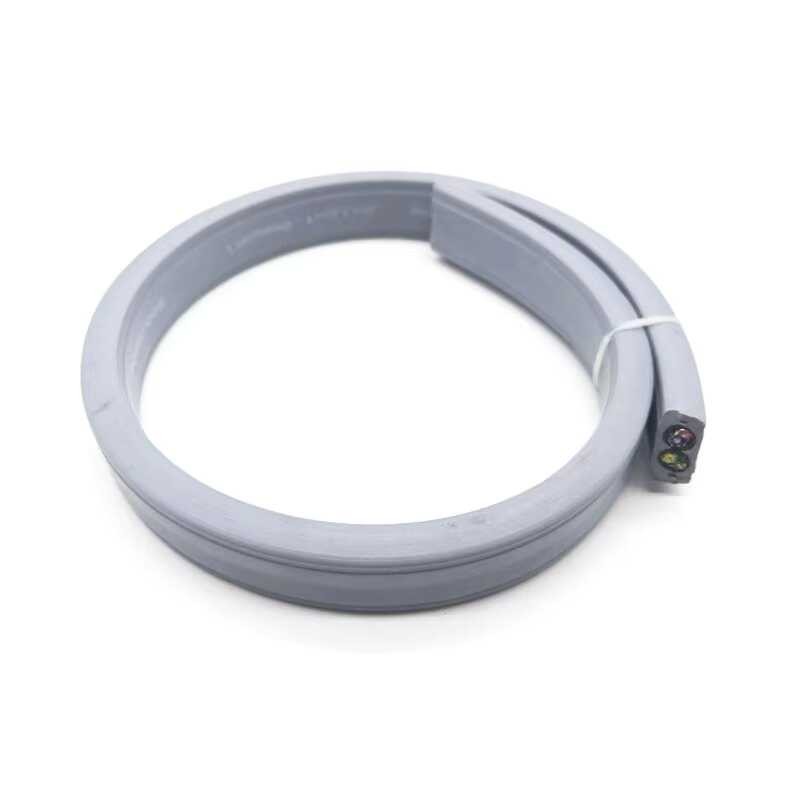 PVC Cat5/Cat5e/Cat6 Flat Elevator Traveg Cable For Lift CCTV Camera ...