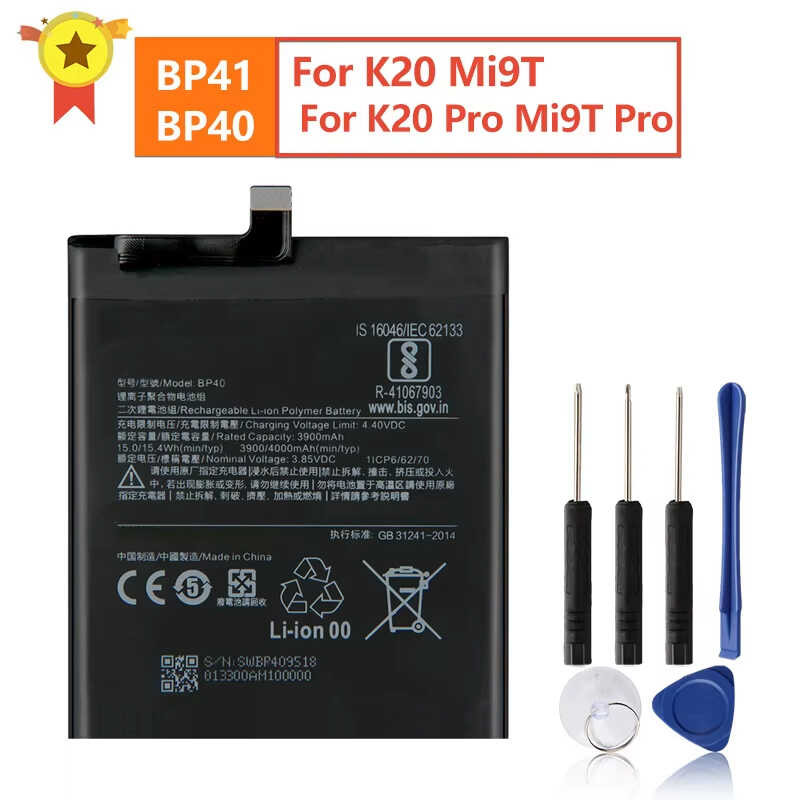 2024 Production Replacement BP41 BP40 For Xiaomi K20 Mi 9T Pro Mi9T Redmi K20Pro Premium 2 ...