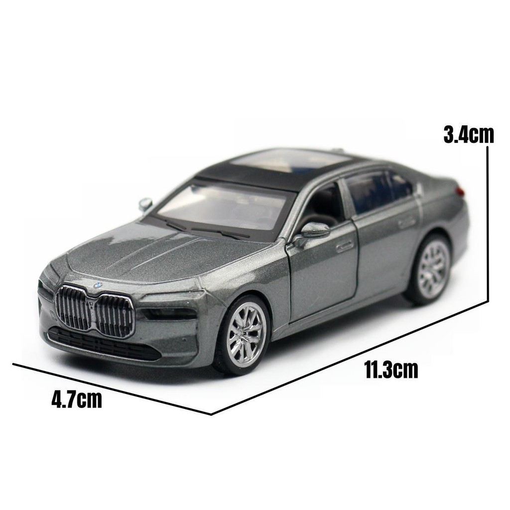Caipo 1:47 Simulation Alloy Car Model BMW I7 New Energy Long Wheelbase ...