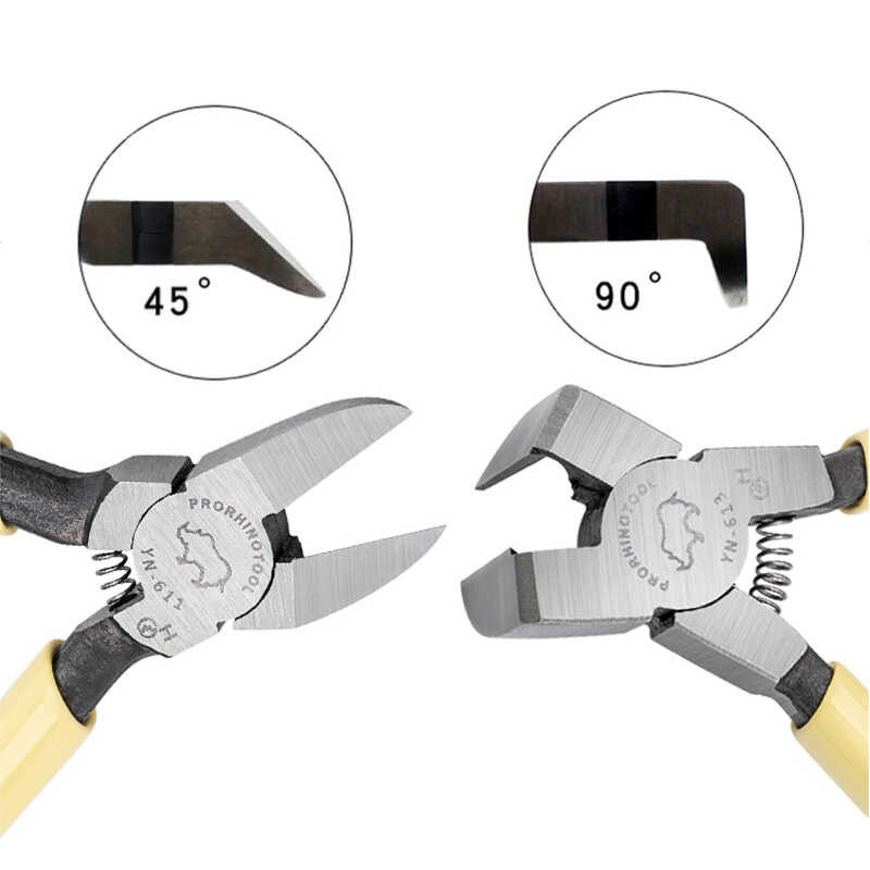 RHINO Japanese 45 90 Degree Nozzle Beveled Flat Jaw S Curved Cutting ...