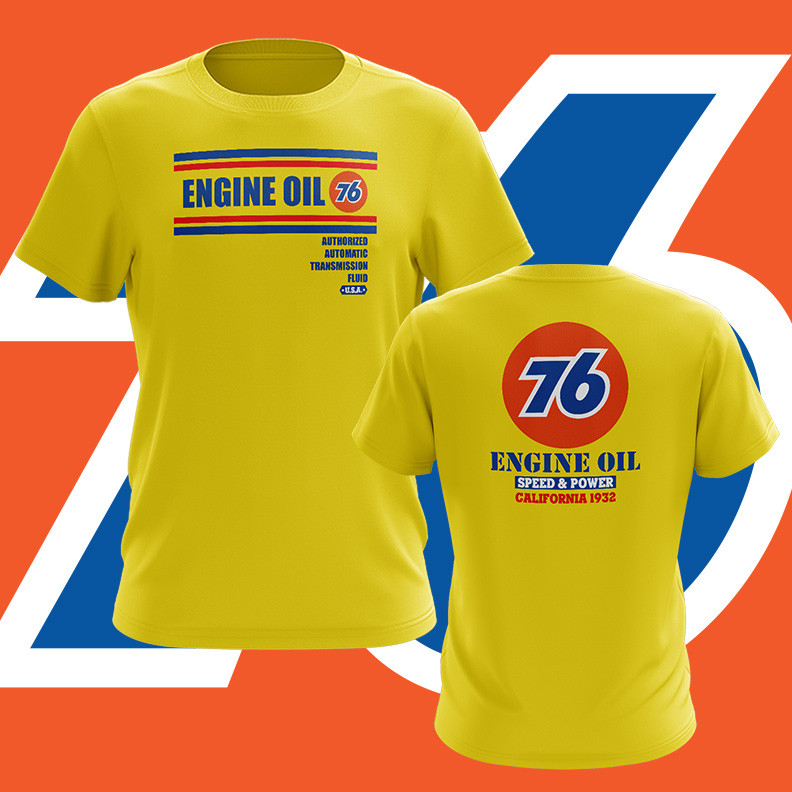 76 lubricants motor oil racing motorsport VER.5 t shirt | Shopee ...