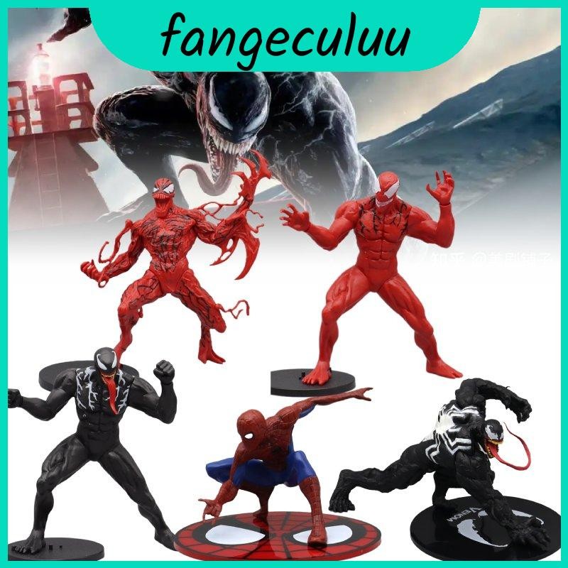 Pvc Detailed Venom Action Figures Style Home Decor 16cm Set Collectible ...
