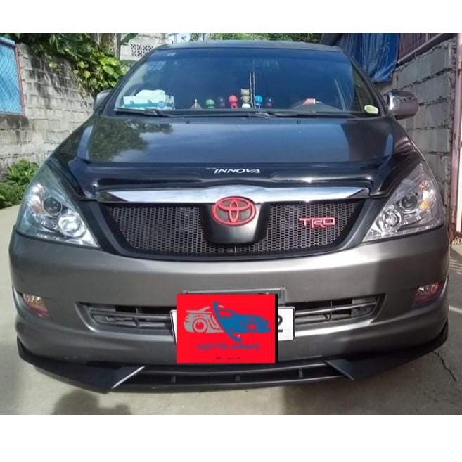 Toyota Innova Gen 1 To 3 Front Bumper Chin Double Blade (2005-2023 ...