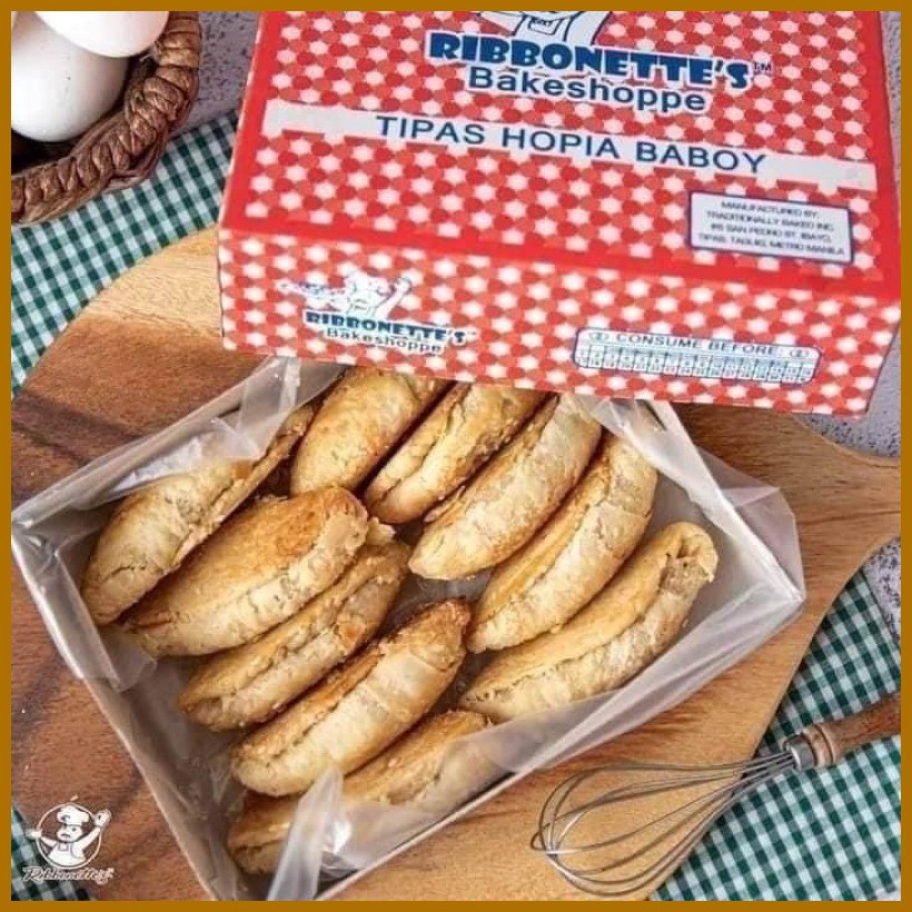 Tipas Hopia Baboy Ribbonettes 10pcs/box | Shopee Philippines