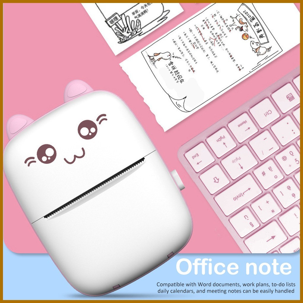 【COD】Mini Portable Thermal Printer Mobile Printer Photo Printer Home ...