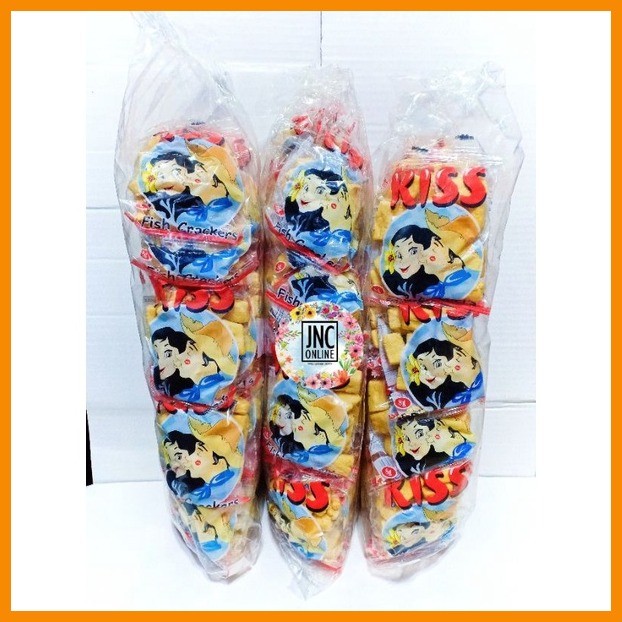 ♀ 1 Pack | Kiss Fish Cracker 8g X 20s 90s OG Chichirya ng Pinoy ...