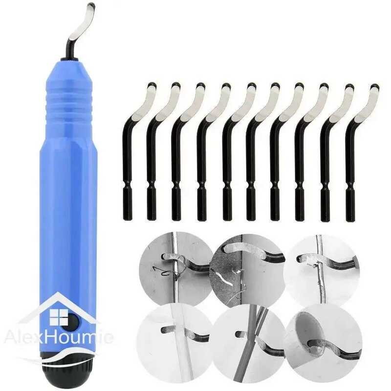 Accessories Drill Burr Trimming Cutter Scraper Deburring Tool Reamer ...