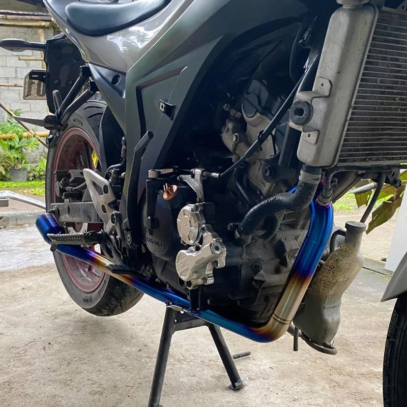 GSX-R150 GSX-S150 Header Pipe Motor Exhaust System Modification Connect ...