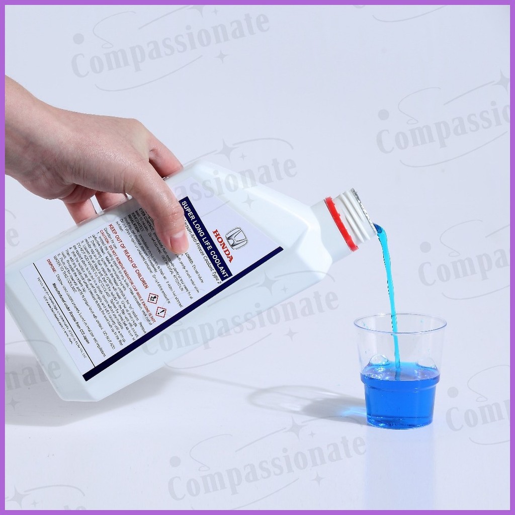 ☌ ๑ Honda Type 2 Pro Premixed Antifreeze Coolant 1 Litre Cars ...
