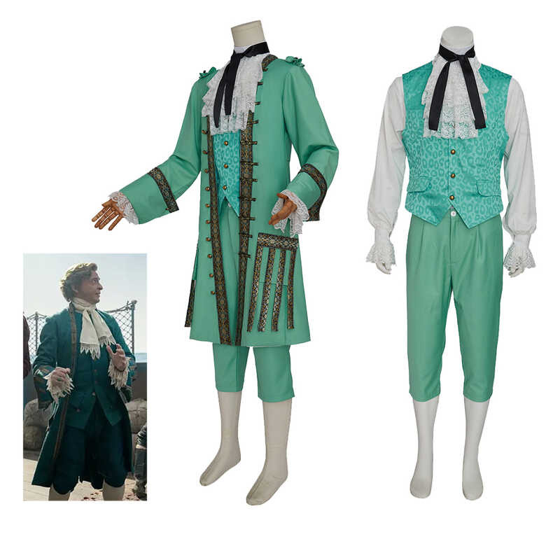 Ang Aming Flag Ibig Sabihin Ng Kamatayan Cosplay Costume Blue Outfits ...