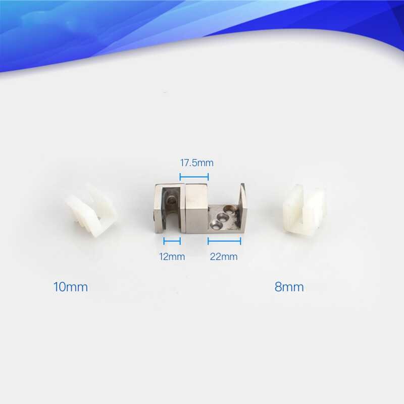 Room Shower Fixed 304 Stainless Steel Bathroom Sliding Door Double ...