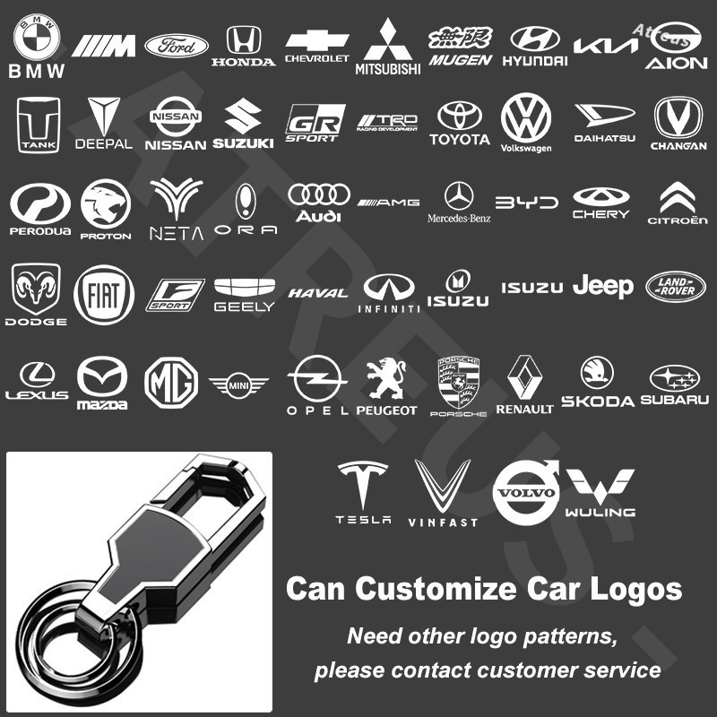 GAC Aion Y Plus Keychain Portable Car Key Chain Laser Logo Metal Key ...